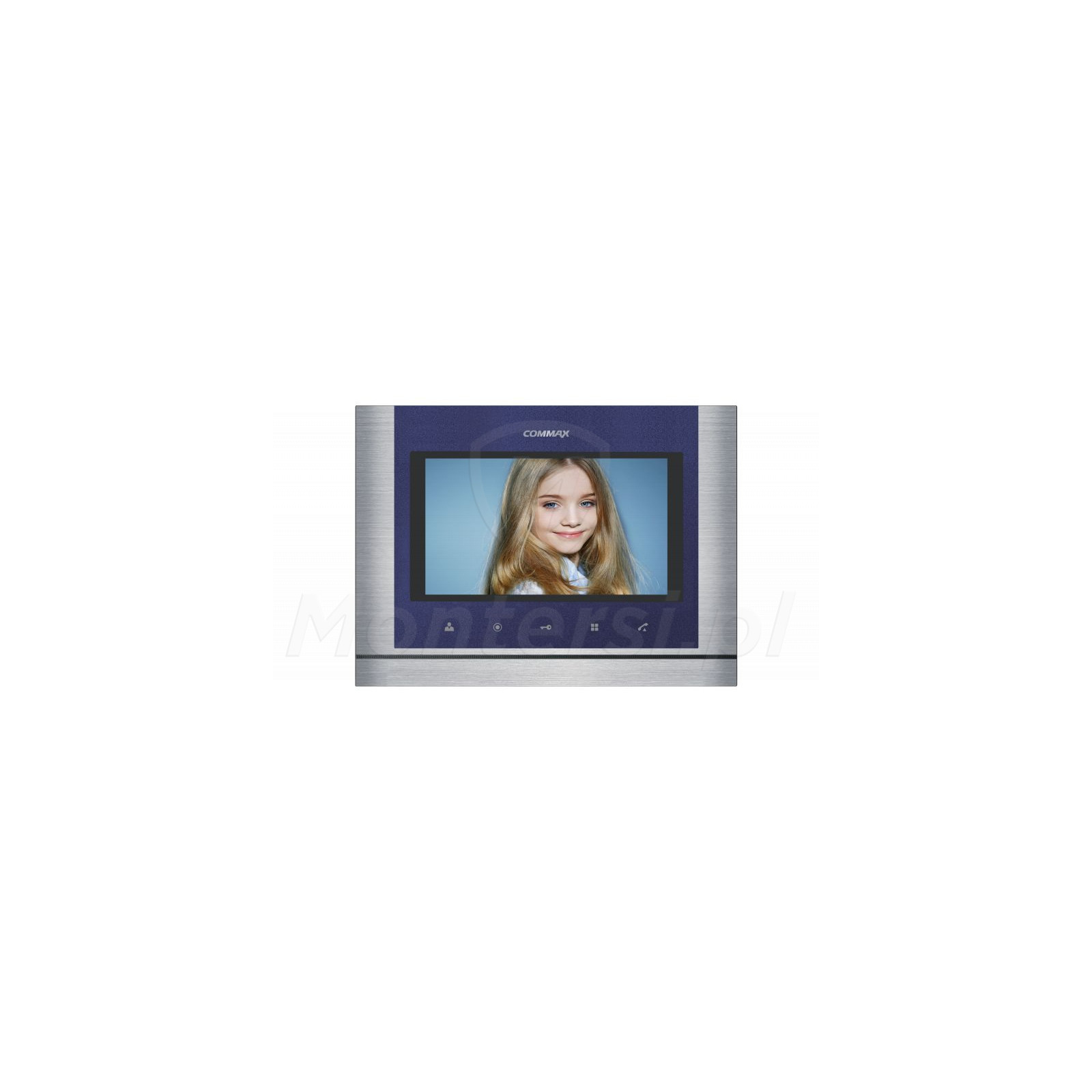 CDV-70M BLUE - Monitor głośnomówiacy 7" Commax