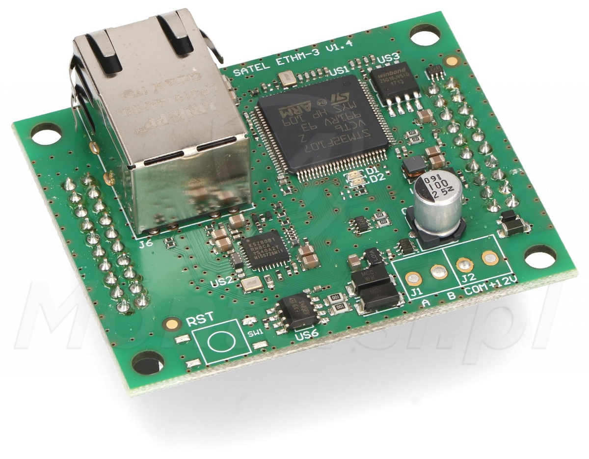 GSM-X-ETH - Moduł ethernetowy do komunikatora GSM-X