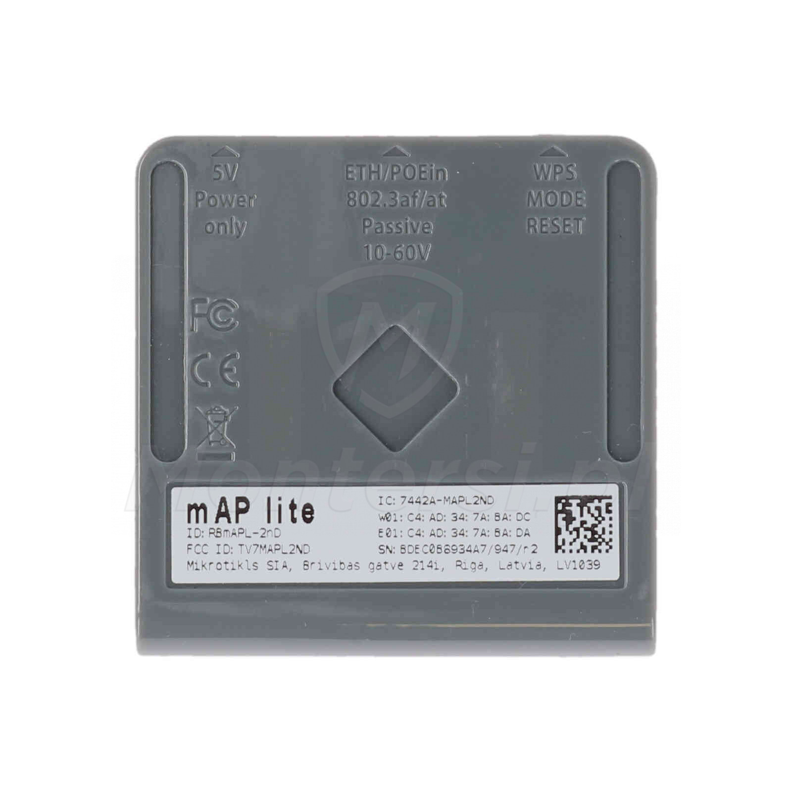 mAP 2nD lite - Kompaktowy AccesPoint RouterOS L4 MikroTik