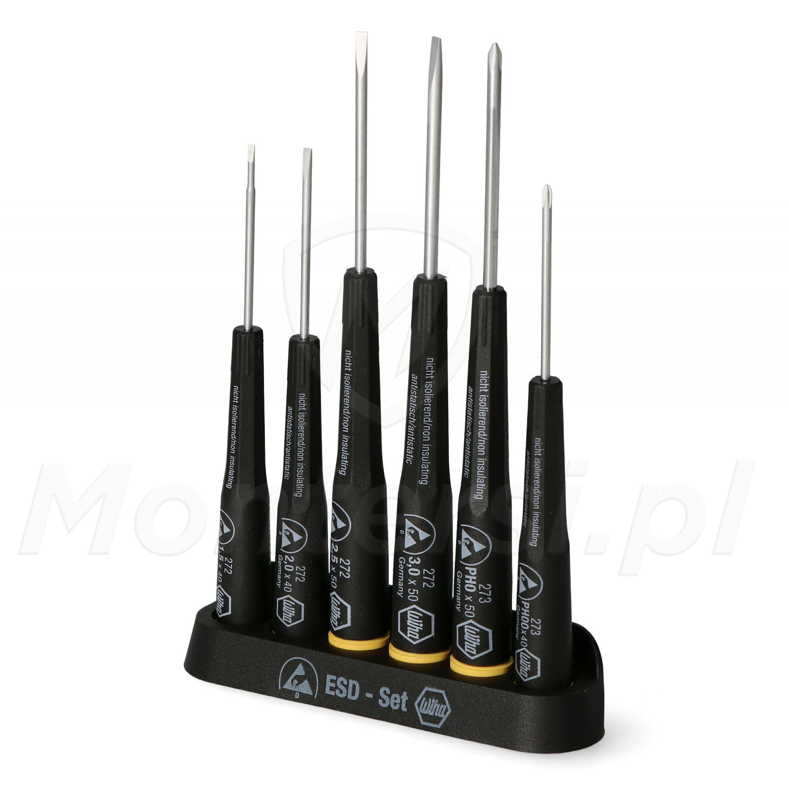 WIHA 08463- Zestaw wkrętaków precyzyjnych ESD
