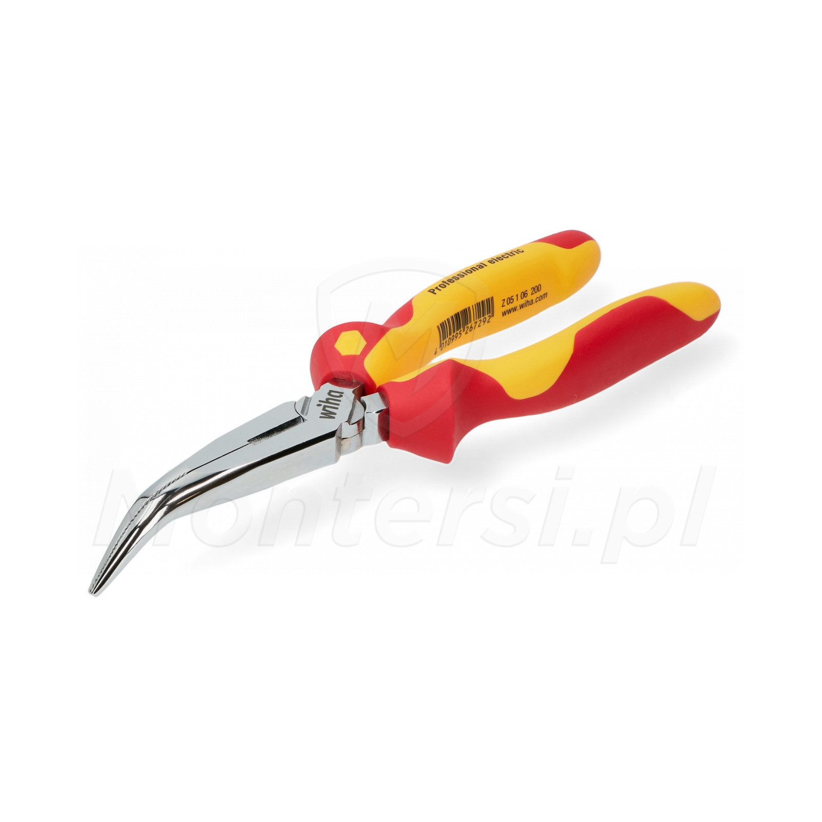 WIHA 26729 - Szczypce półokrągłe - Montersi.pl