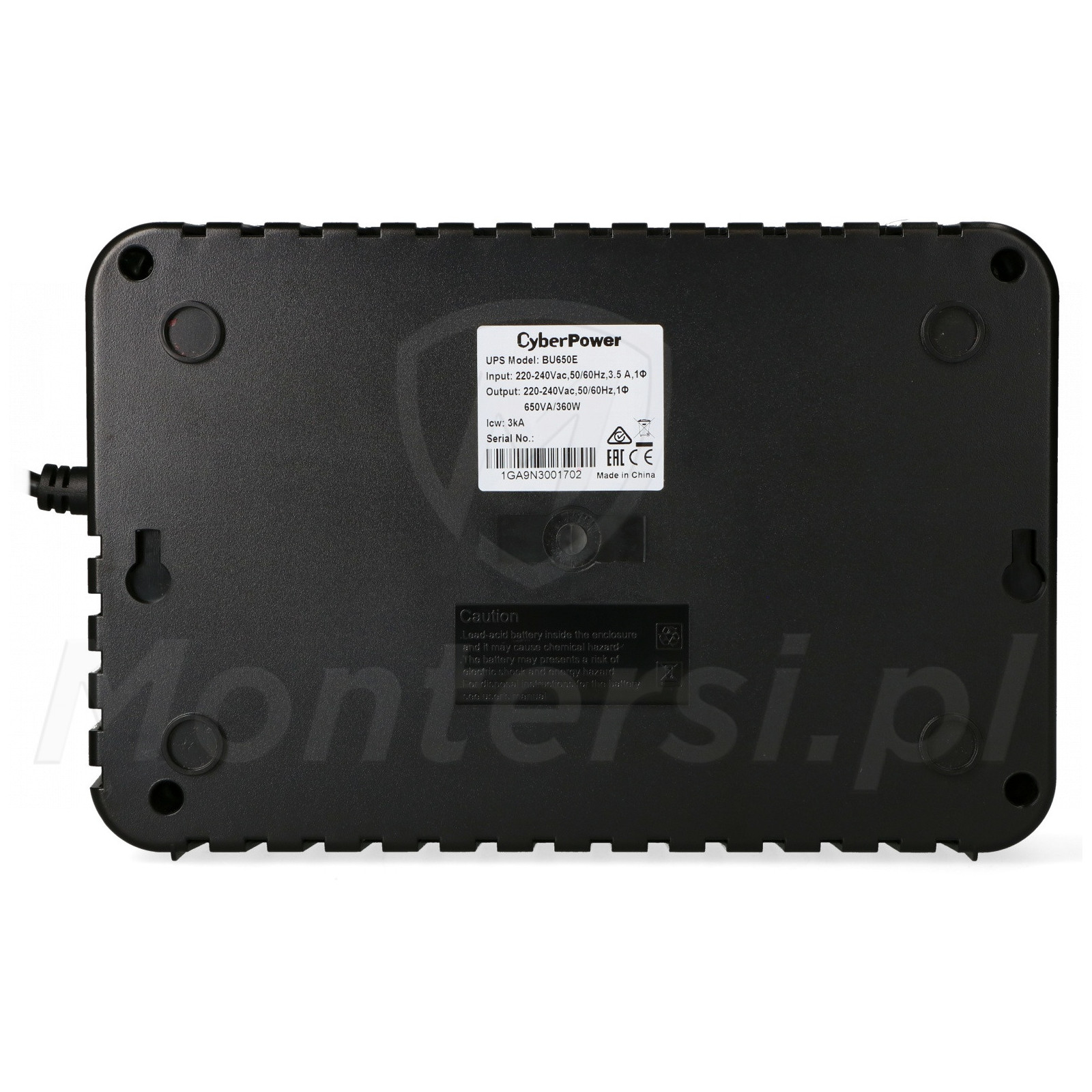 BU650E-FR - Zasilacz UPS 650VA/360W