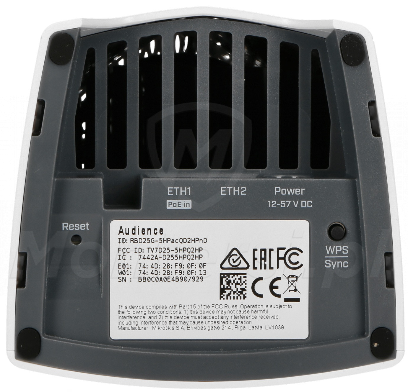 AUDIENCE - AccesPoint TriBand Mikrotik RBD25G-5HPacQD2HPnD