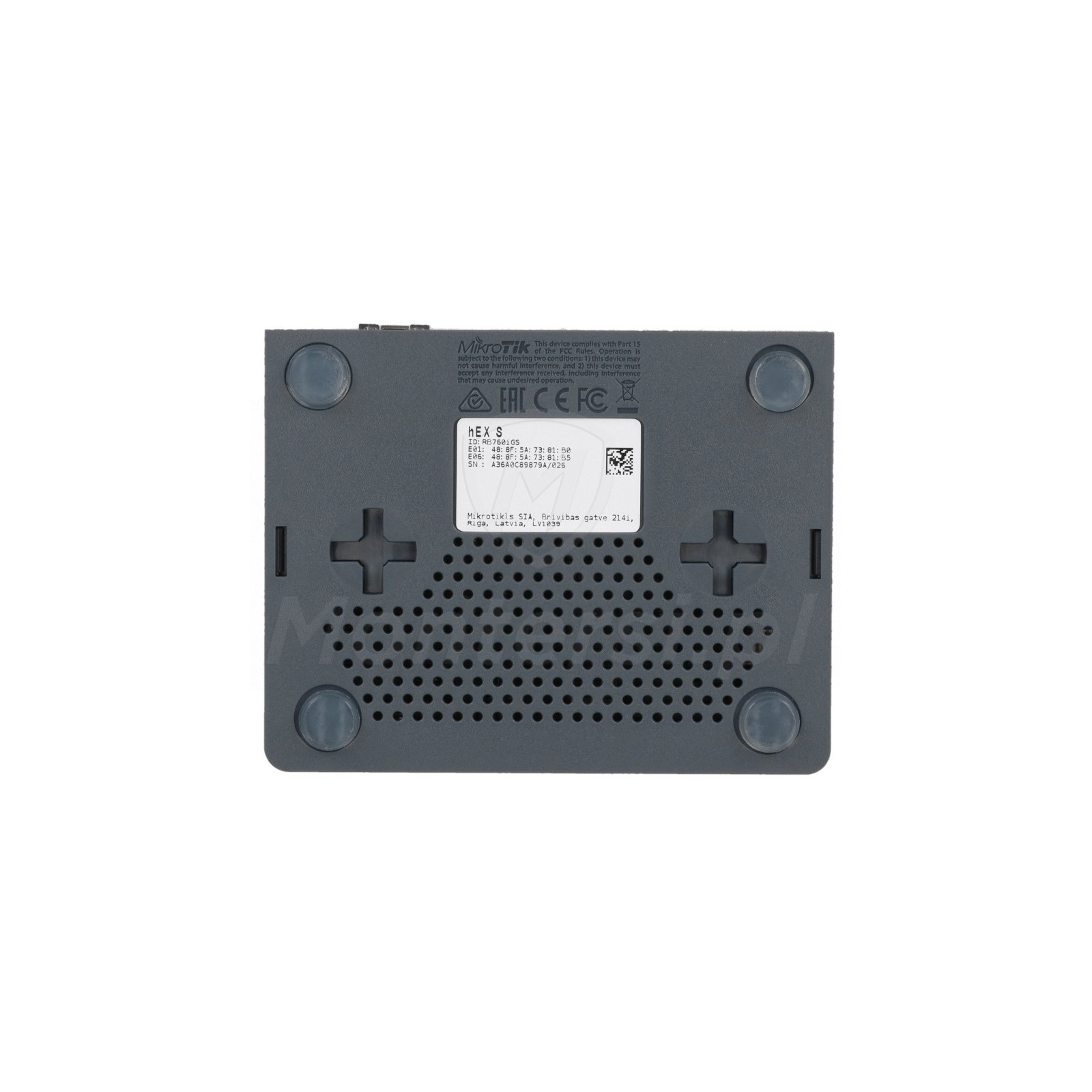 hEX S - Router przewodowy Mikrotik z portem SFP i PoE