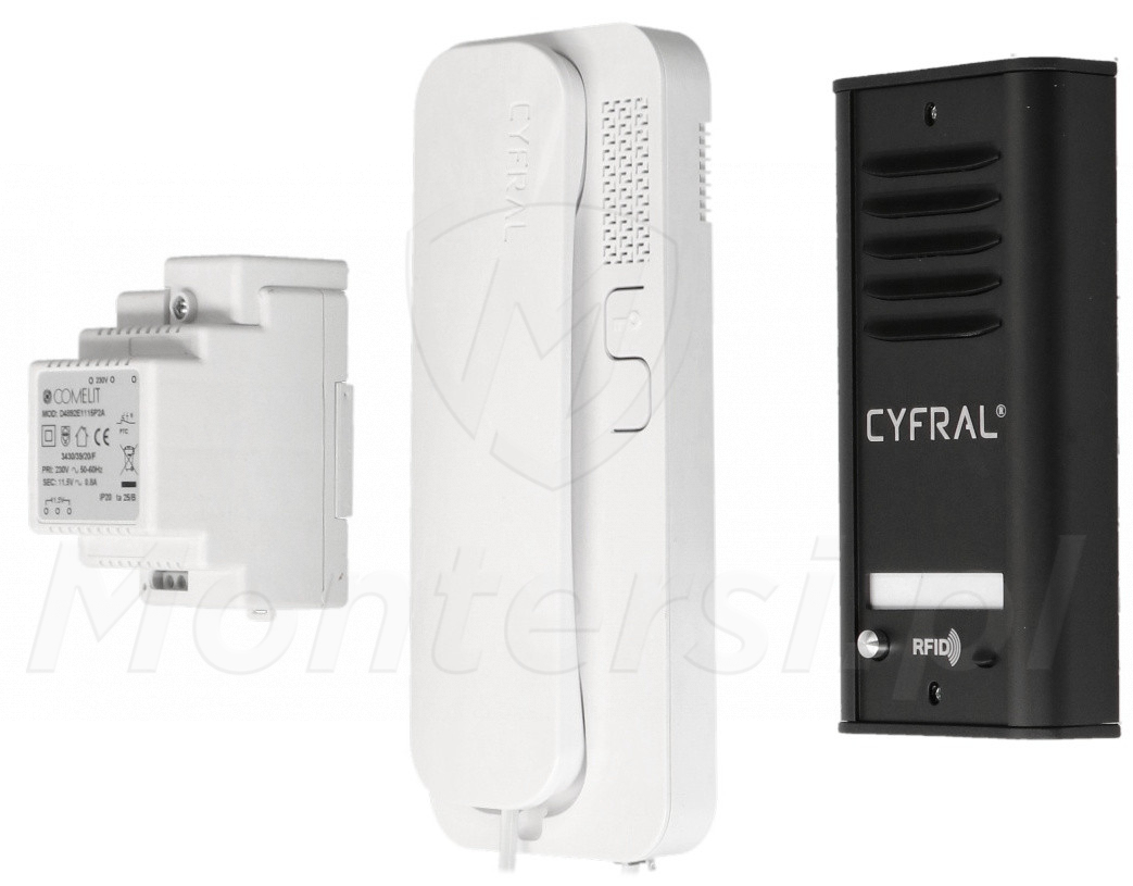 COSMO R1 - Zestaw domofonu do domu jednorodzinnego