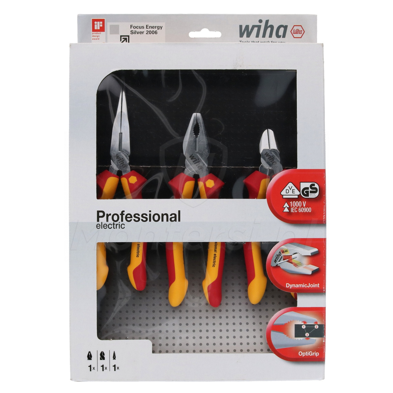 WIHA 26852 - Zestaw szczypiec Professional electric - Montersi.pl