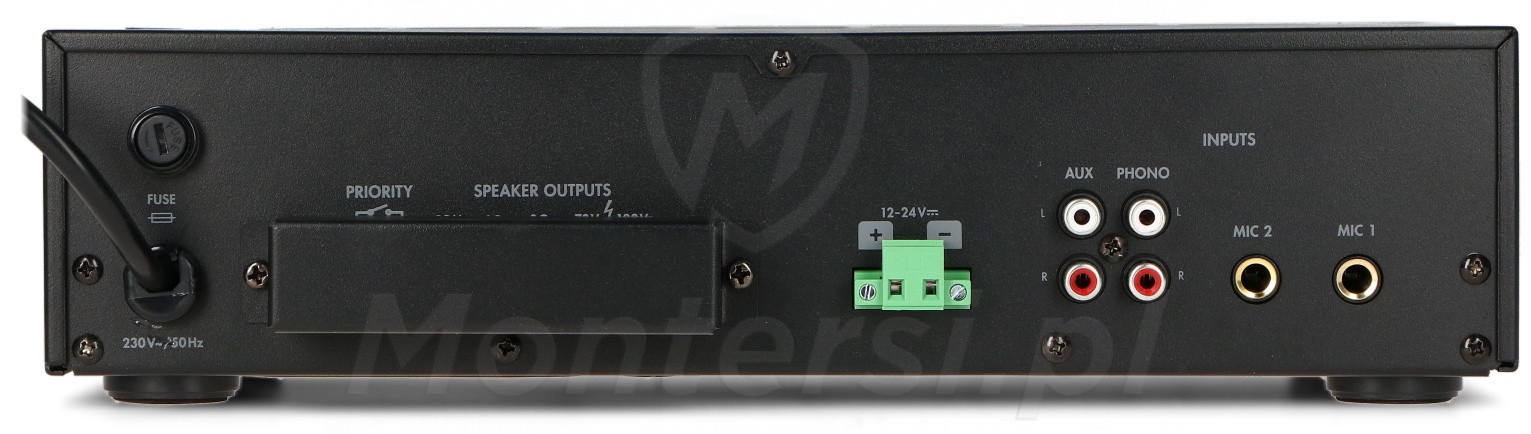 PA-704 - Wzmacniacz miksujący, 35 W - Montersi.pl