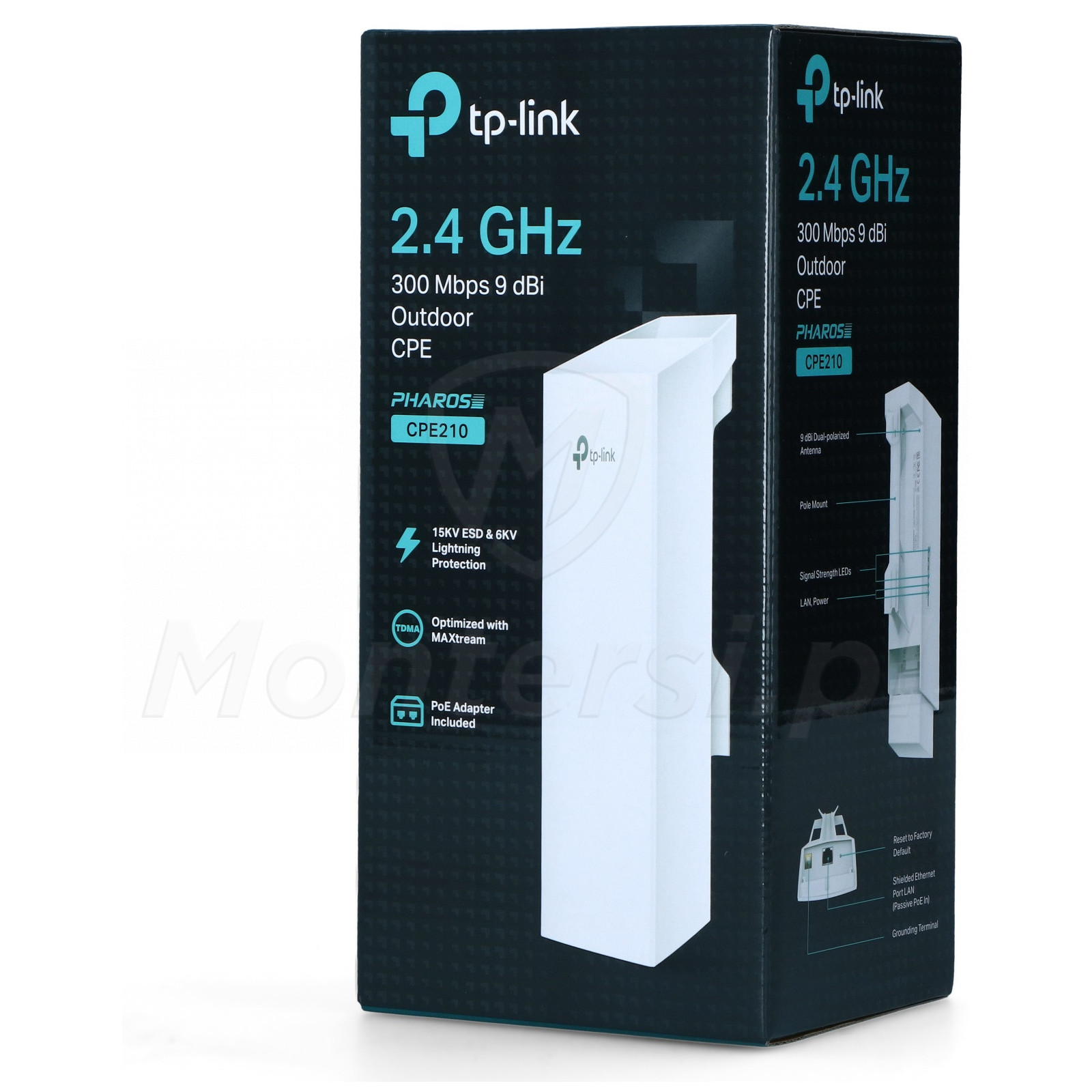 CPE210 AP - Zewnętrzny Access Point, 2,4 GHz, 300 Mb/s - Montersi.pl