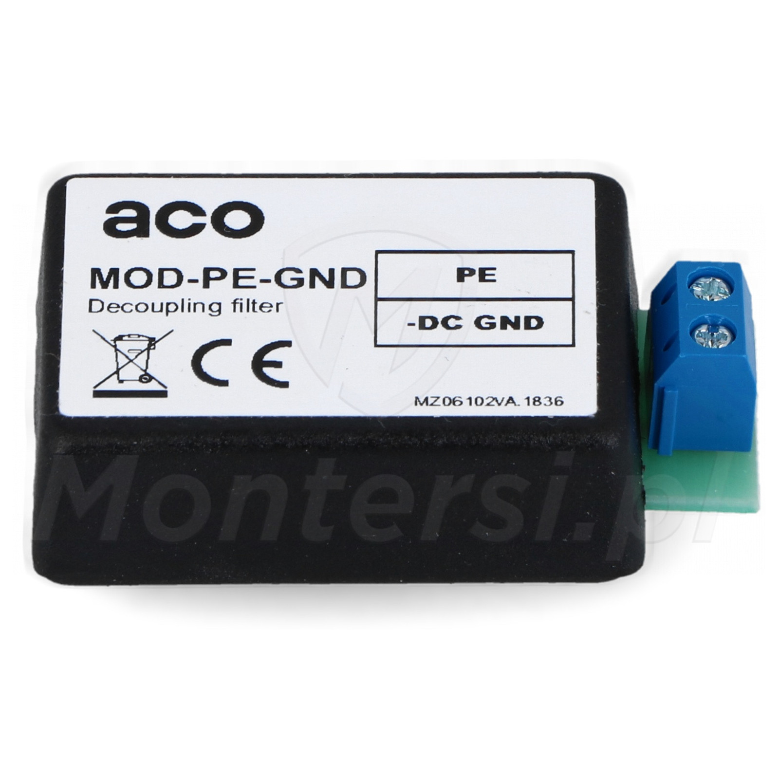 MOD-PE-GND - Filtr przeciwzakłóceniowy - Montersi.pl
