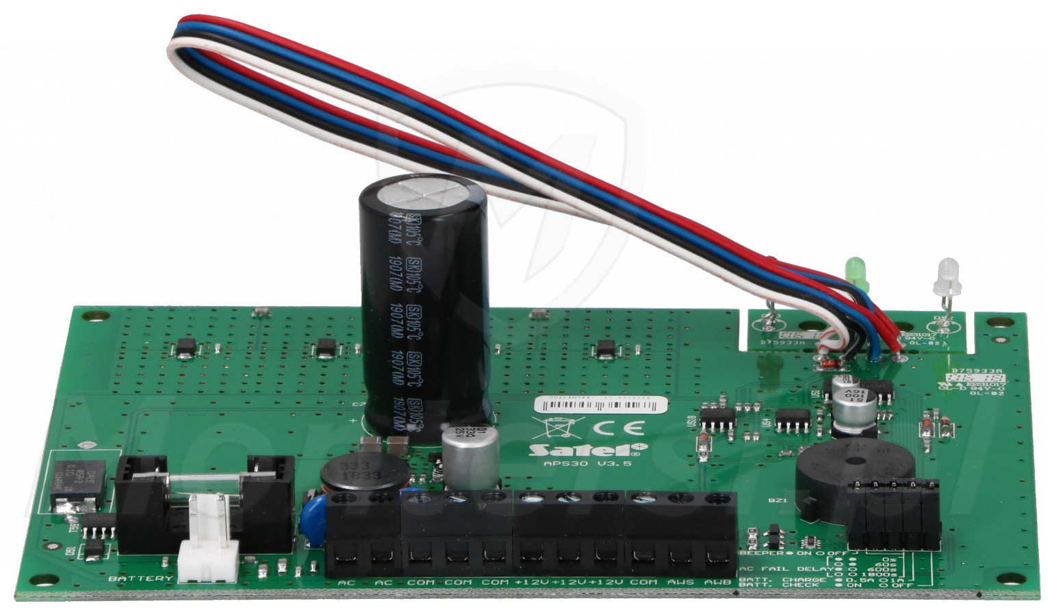 APS-30 BO - Impulsowy zasilacz buforowy 12V/3A - Montersi.pl