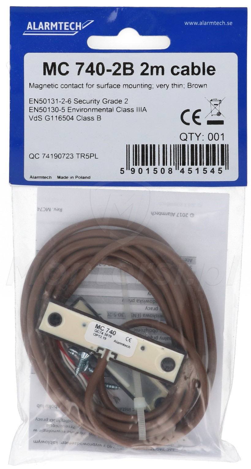 MC-740-2B - Czujka magnetyczna - Montersi.pl