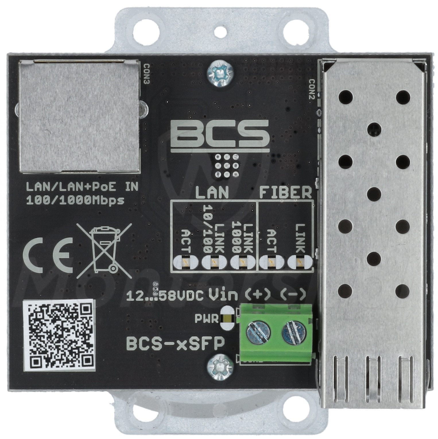 BCS-xSFP - Gigabitowy media konwerter Ethernet - SFP