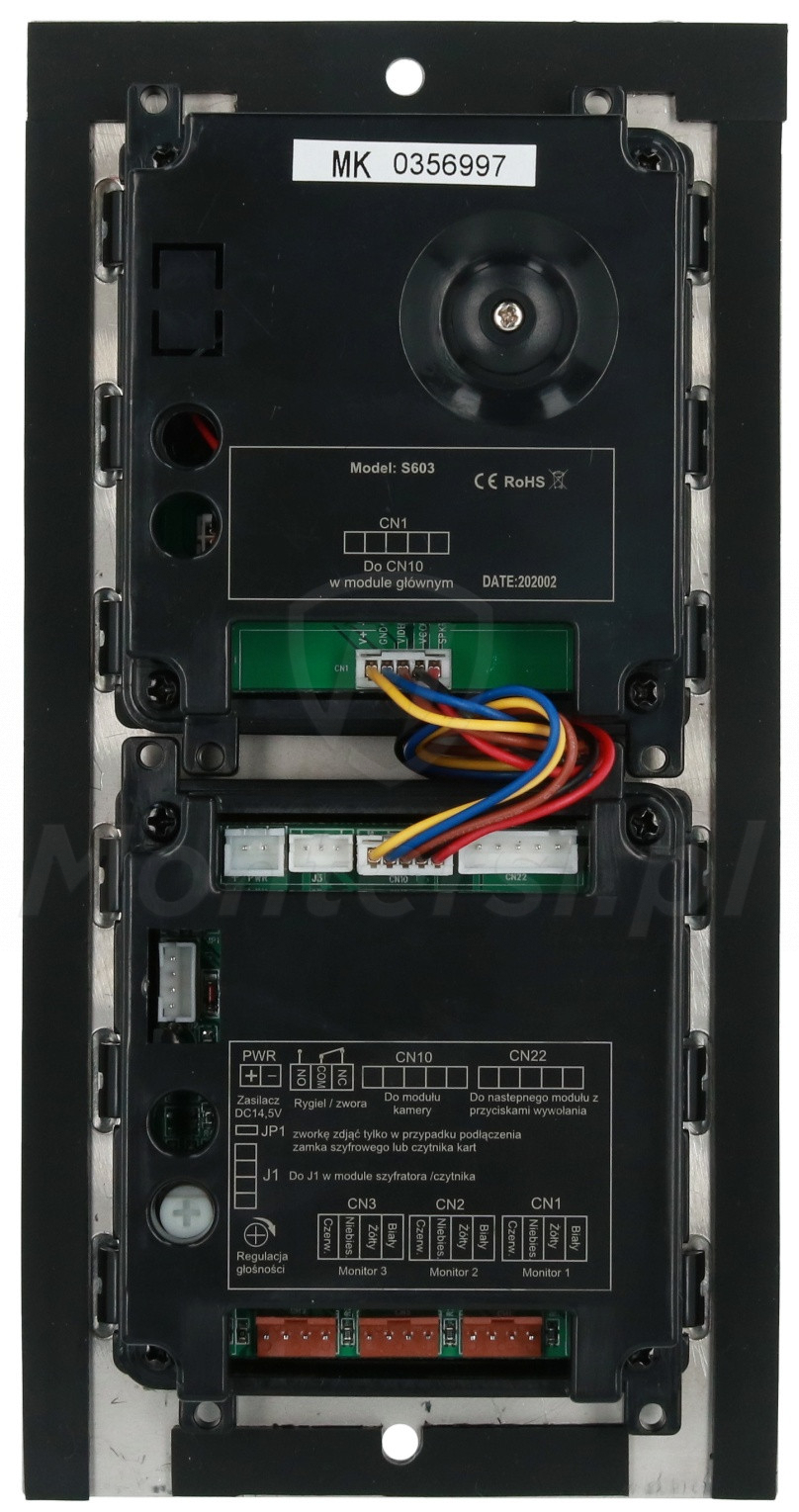 S603 - 3-abonentowa stacja bramowa