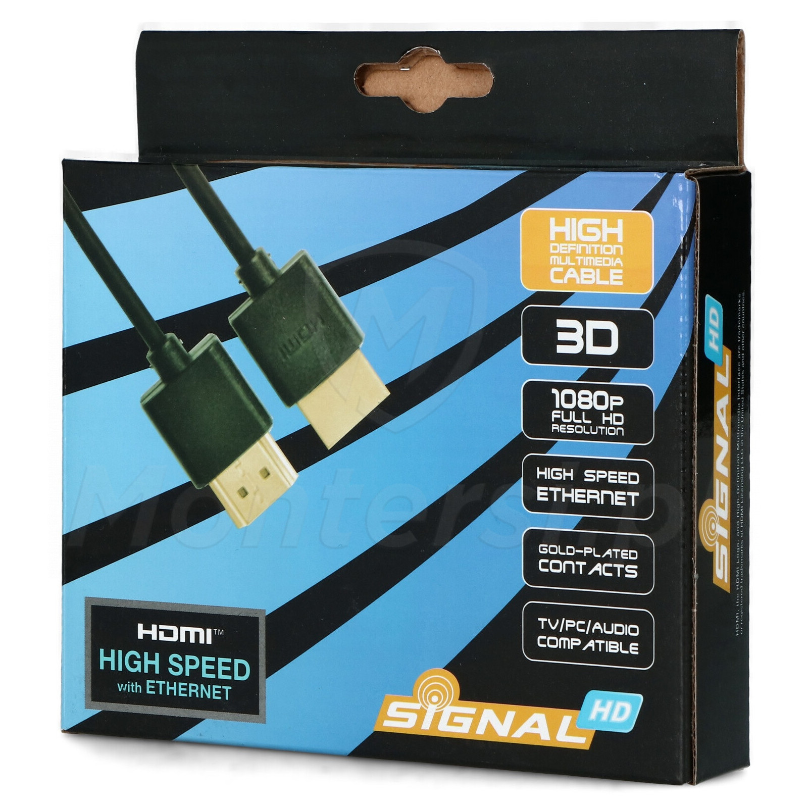 Patchcord HDMI slim v1.4 - Montersi.pl