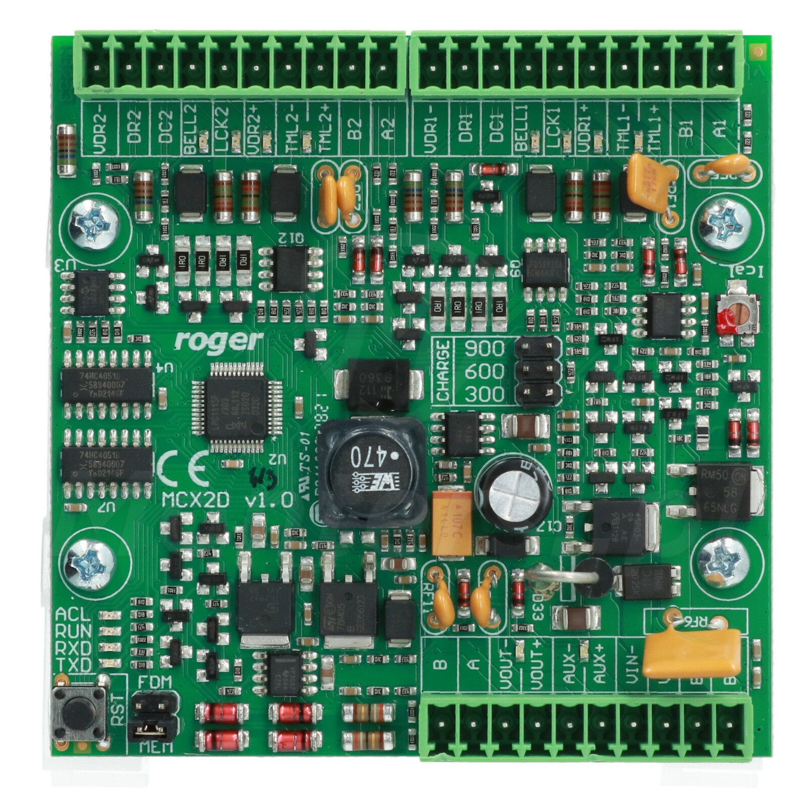 MCX2D - Expander 2 przejść, RS 485 - Montersi.pl