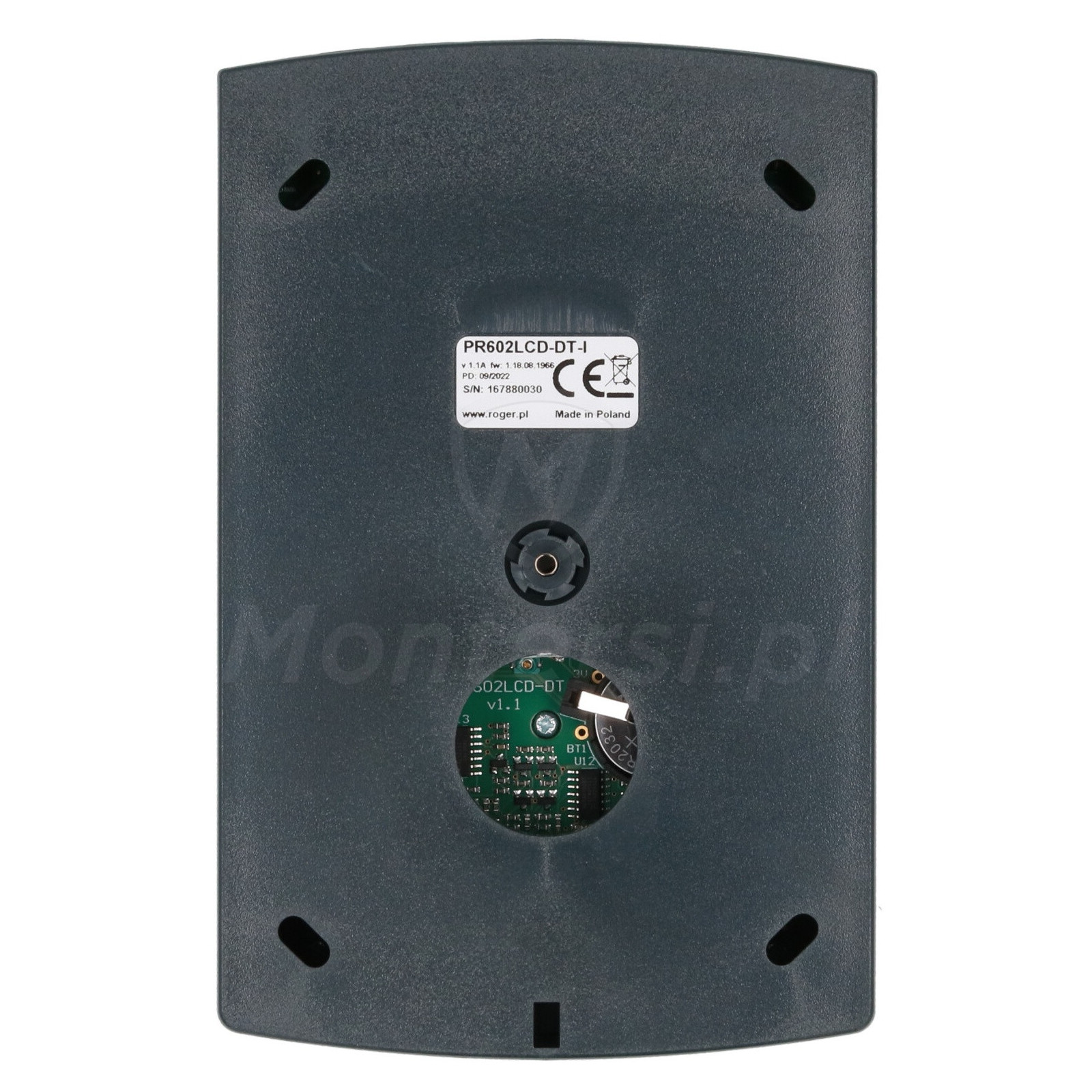 PR602LCD-DT-I - kontroler dostępu