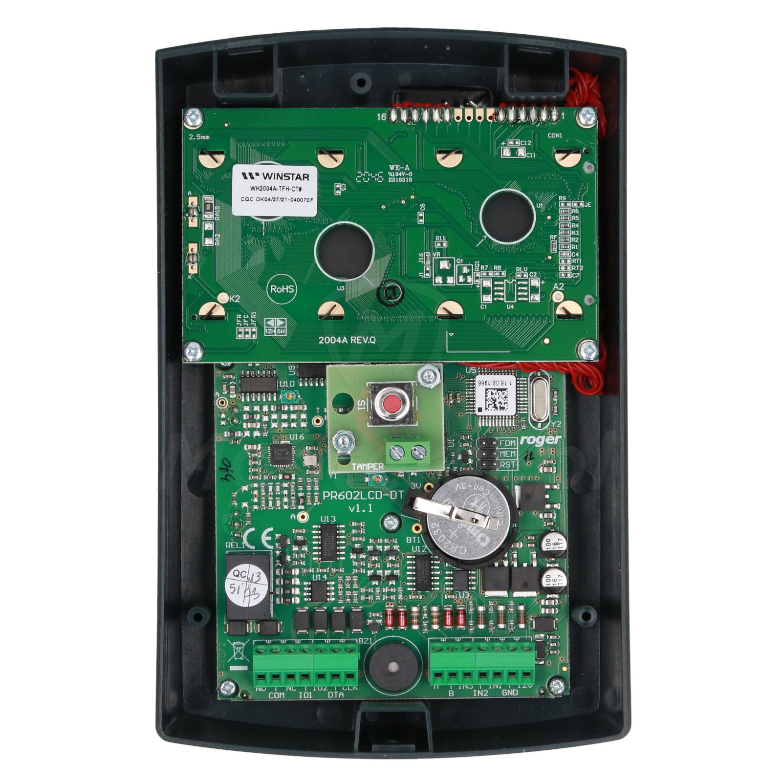 PR602LCD-DT-I - kontroler dostępu