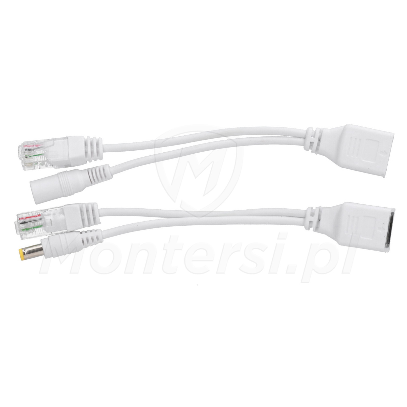 P-POE1 - Zestaw adapterów PoE ze złączami RJ45