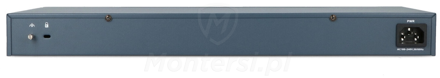 DS-3E0528HP-E - 26-portowy switch, 24x PoE 370W af/at/bt, 2x SFP - Montersi.pl