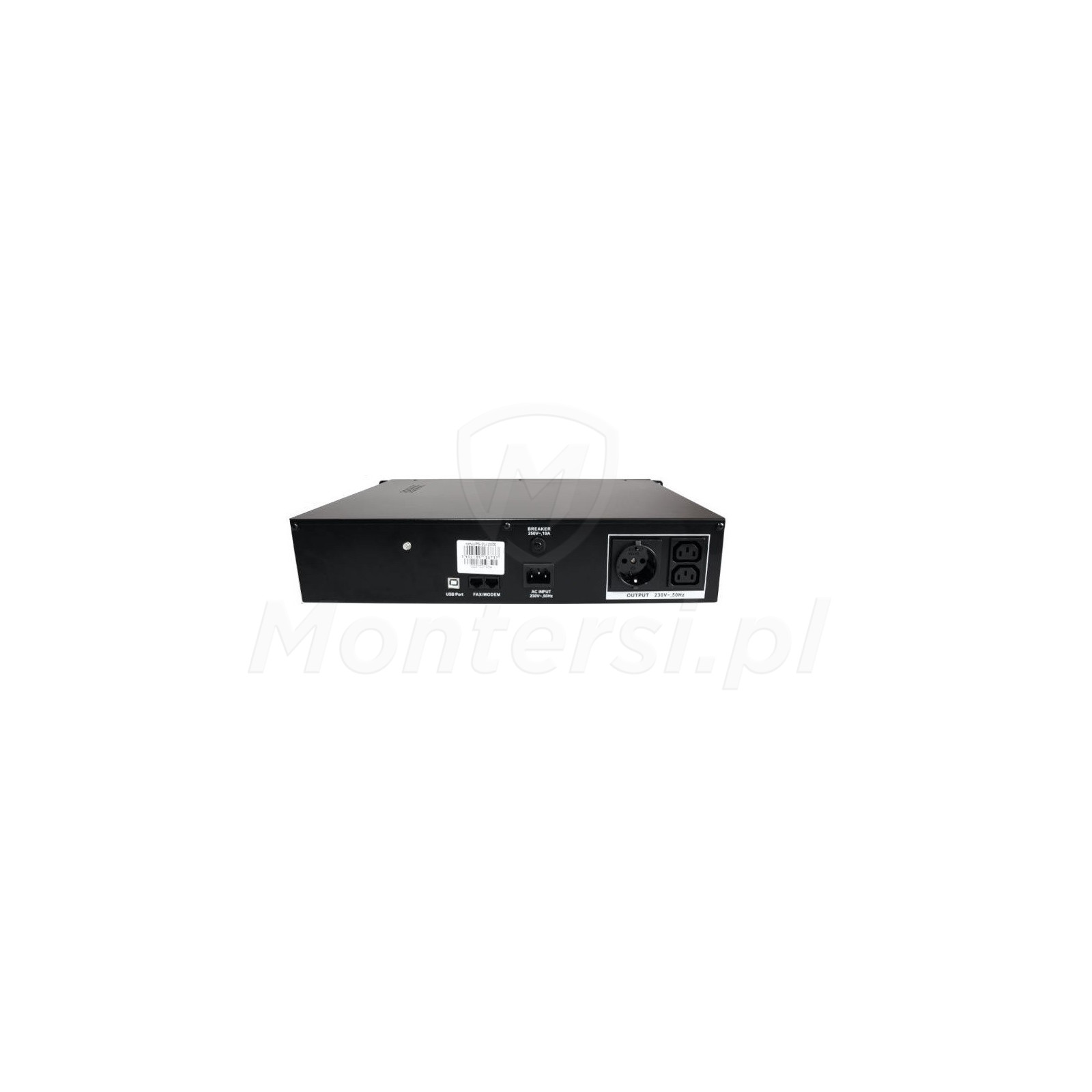 UPS RACK 2U 1200VA/720W - Zasilacz UPS RACK - Montersi.pl