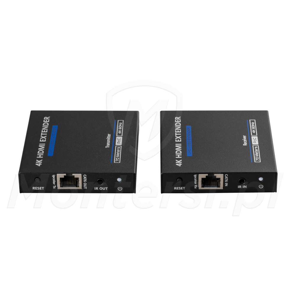 BCS-UTP-HDMI-4K-SET - Zestaw przedłużacza HDMI po UTP - Montersi.pl