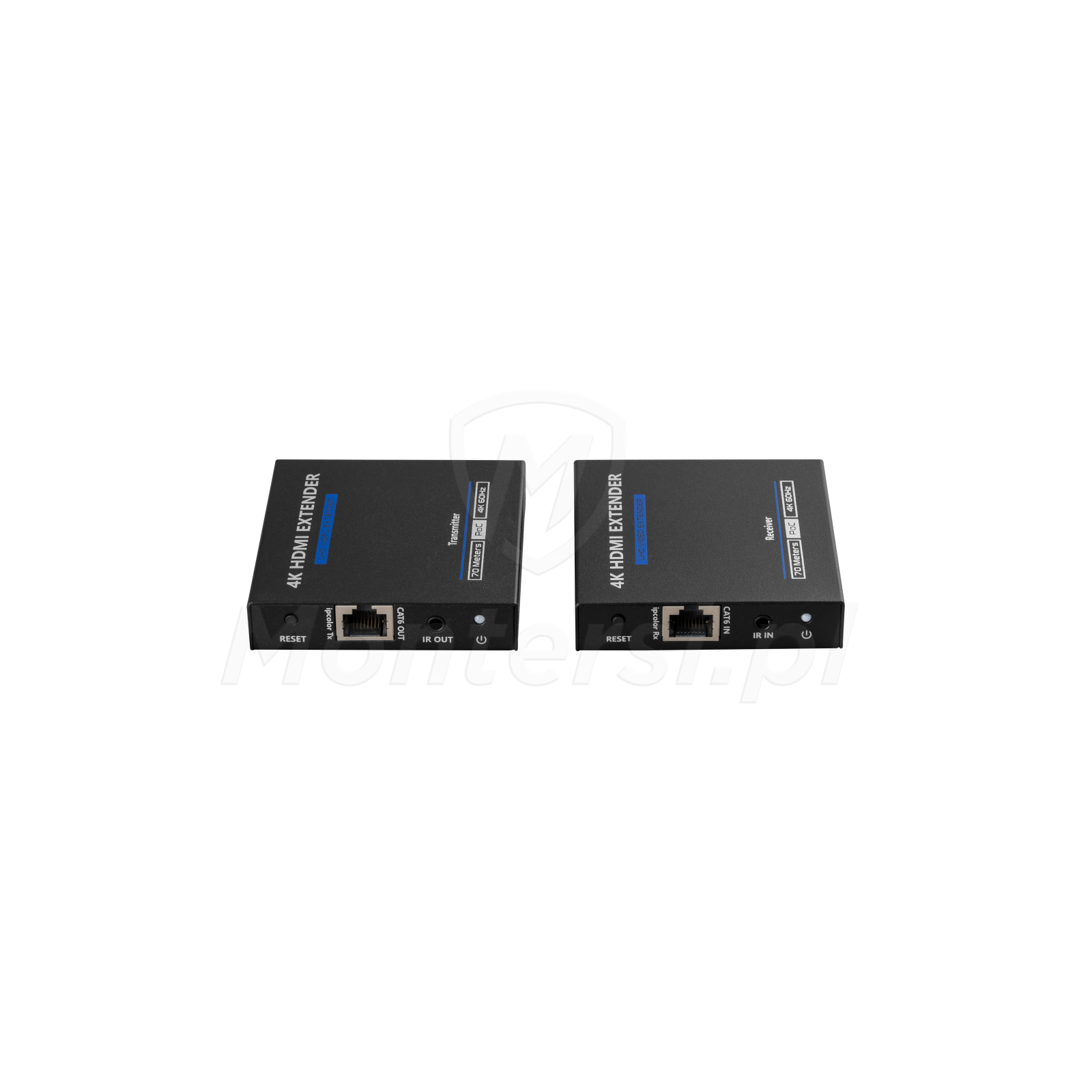 BCS-UTP-HDMI-4K-SET - Zestaw przedłużacza HDMI po UTP - Montersi.pl