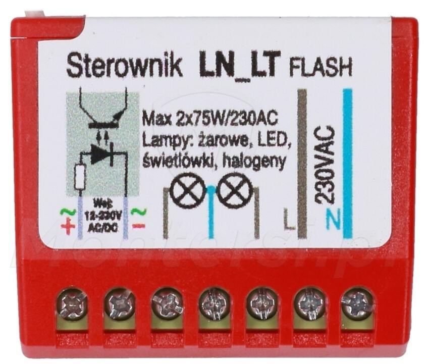 LN-LT Flash - Sterownik oświetlenia - Montersi.pl
