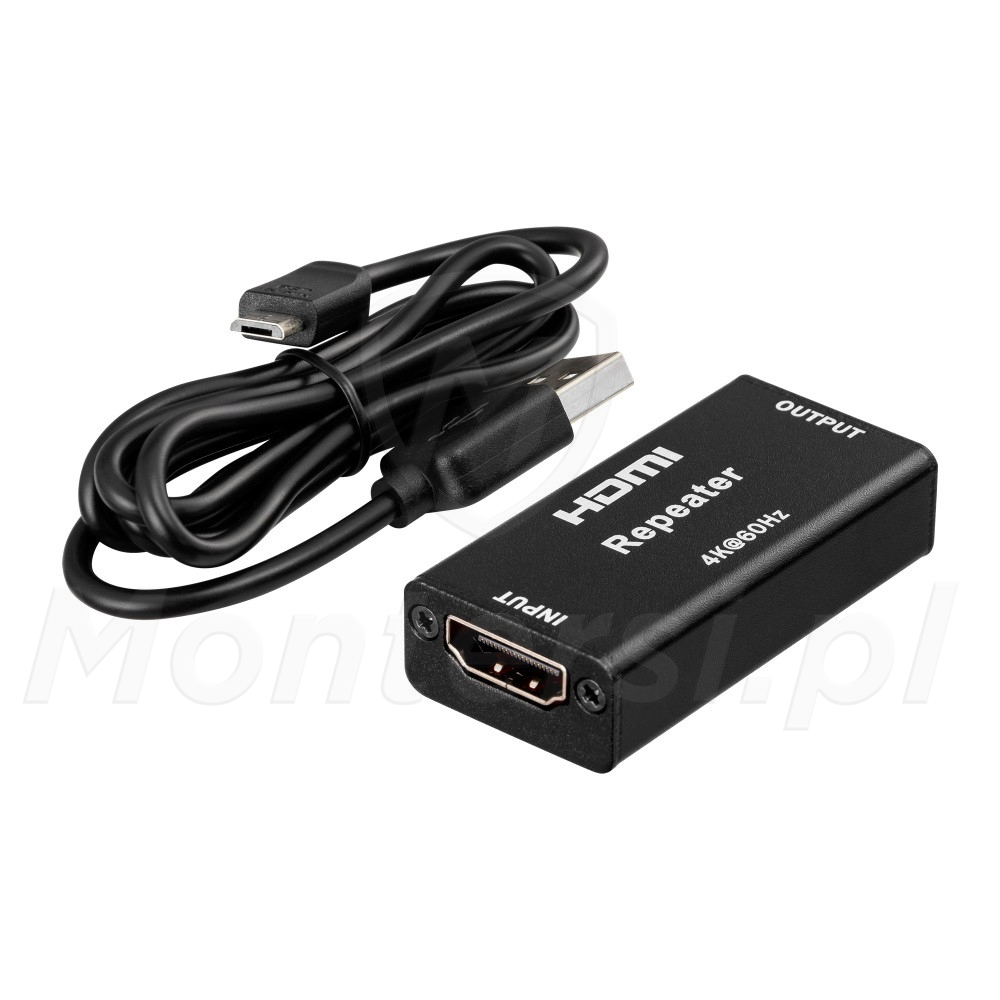 BCS-XHDMI-4K - Zestaw przedłużacza HDMI po UTP - Montersi.pl