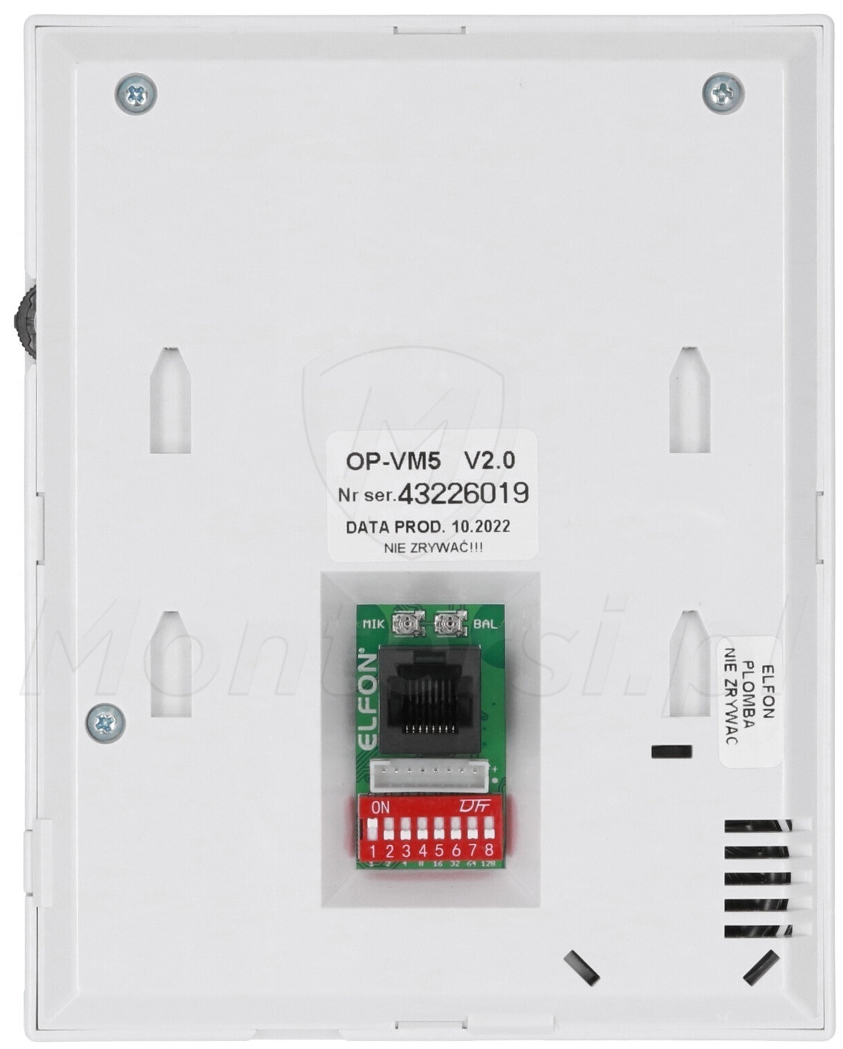 OP-VM5 - Monitor głośnomówiący