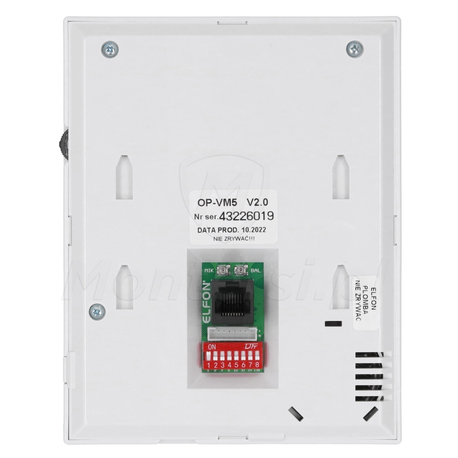 OP-VM5 - Monitor głośnomówiący