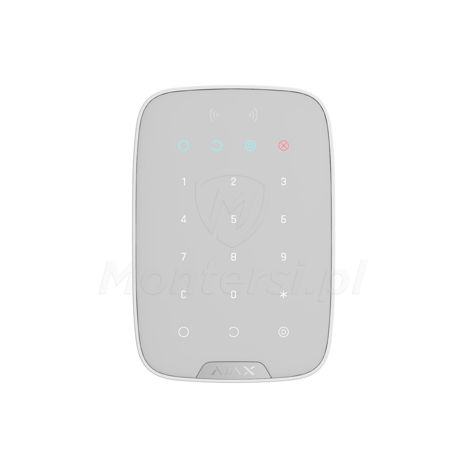 KeyPad Plus - Bezprzewodowa klawiatura dotykowa z czytnikiem DESFire - Montersi.pl