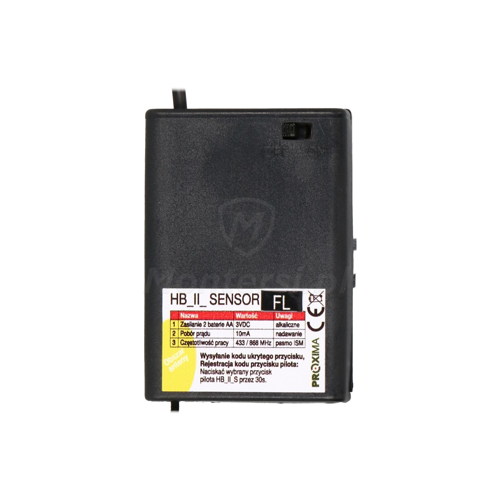 HB II Sensor - Pilot samochodowy Proxima - Montersi.pl
