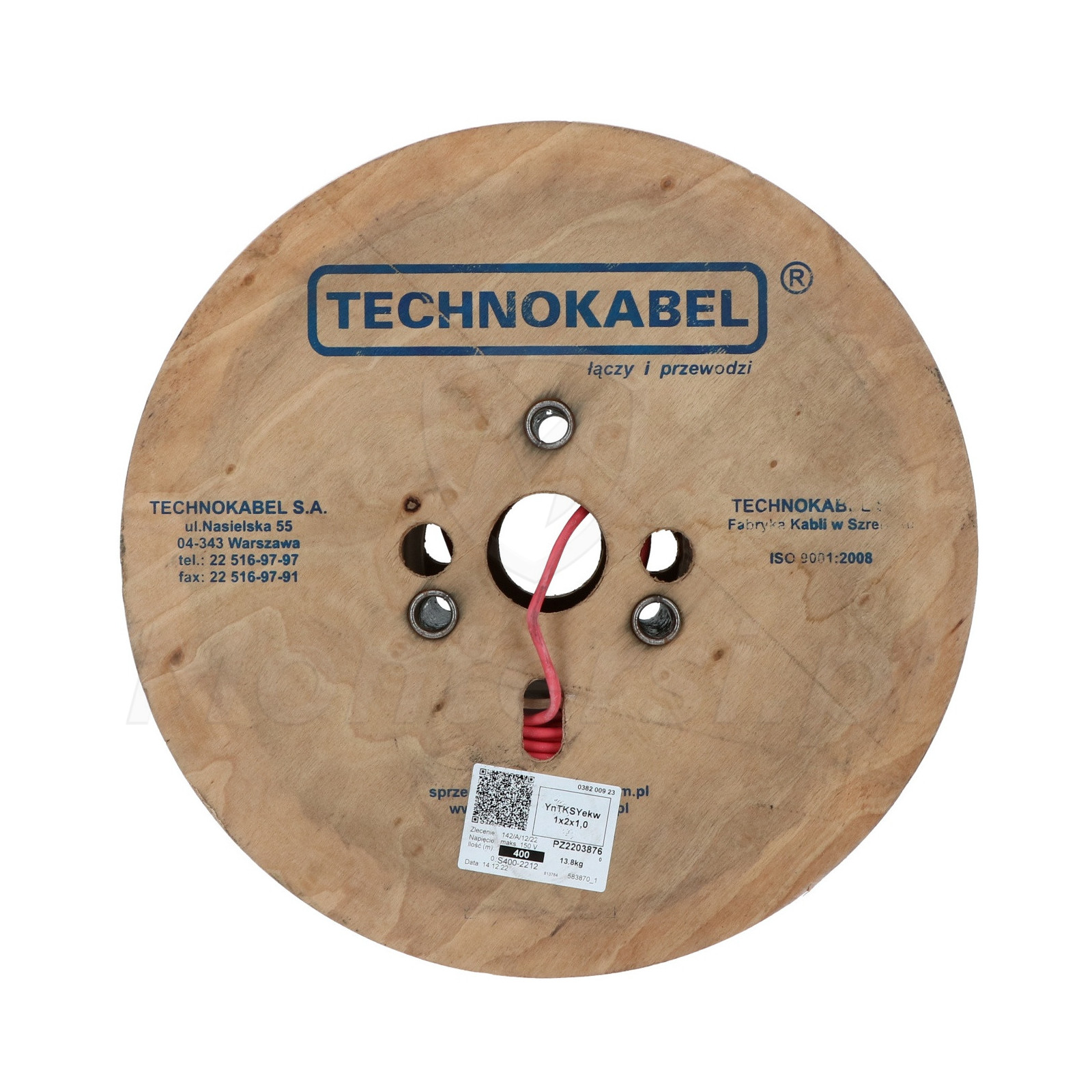 Kabel YnTKSYekw 1x2x1,0mm