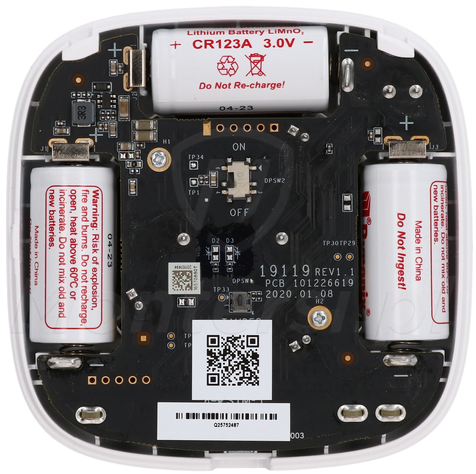 DS-PS1-I-WE - Bezprzewodowy sygnalizator wewnętrzny - Montersi.pl
