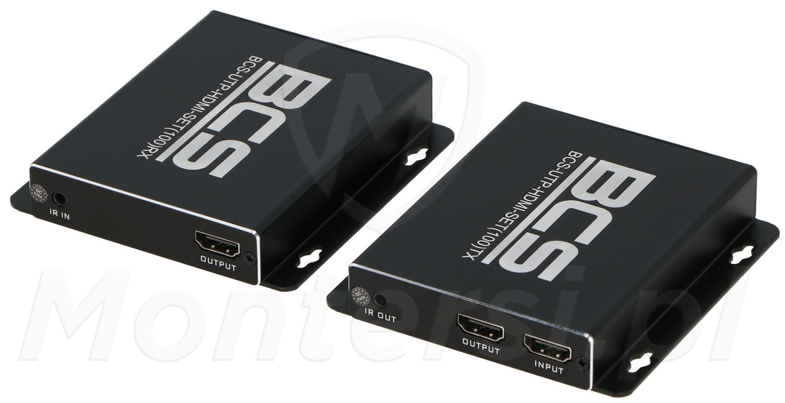 BCS-UTP-HDMI-SET(100) - Zestaw przedłużacza HDMI po UTP - Montersi.pl