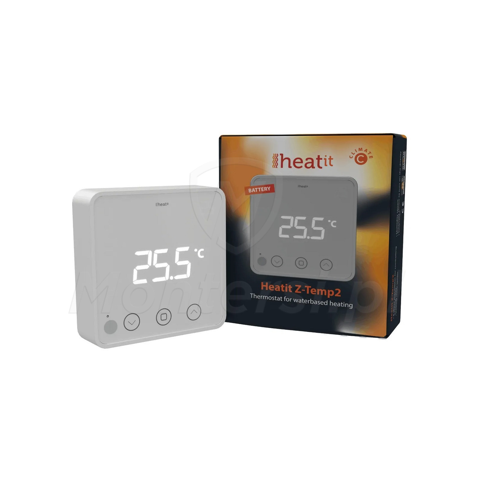 Z-Temp2 White - Termostat Heatit - Montetsi.pl