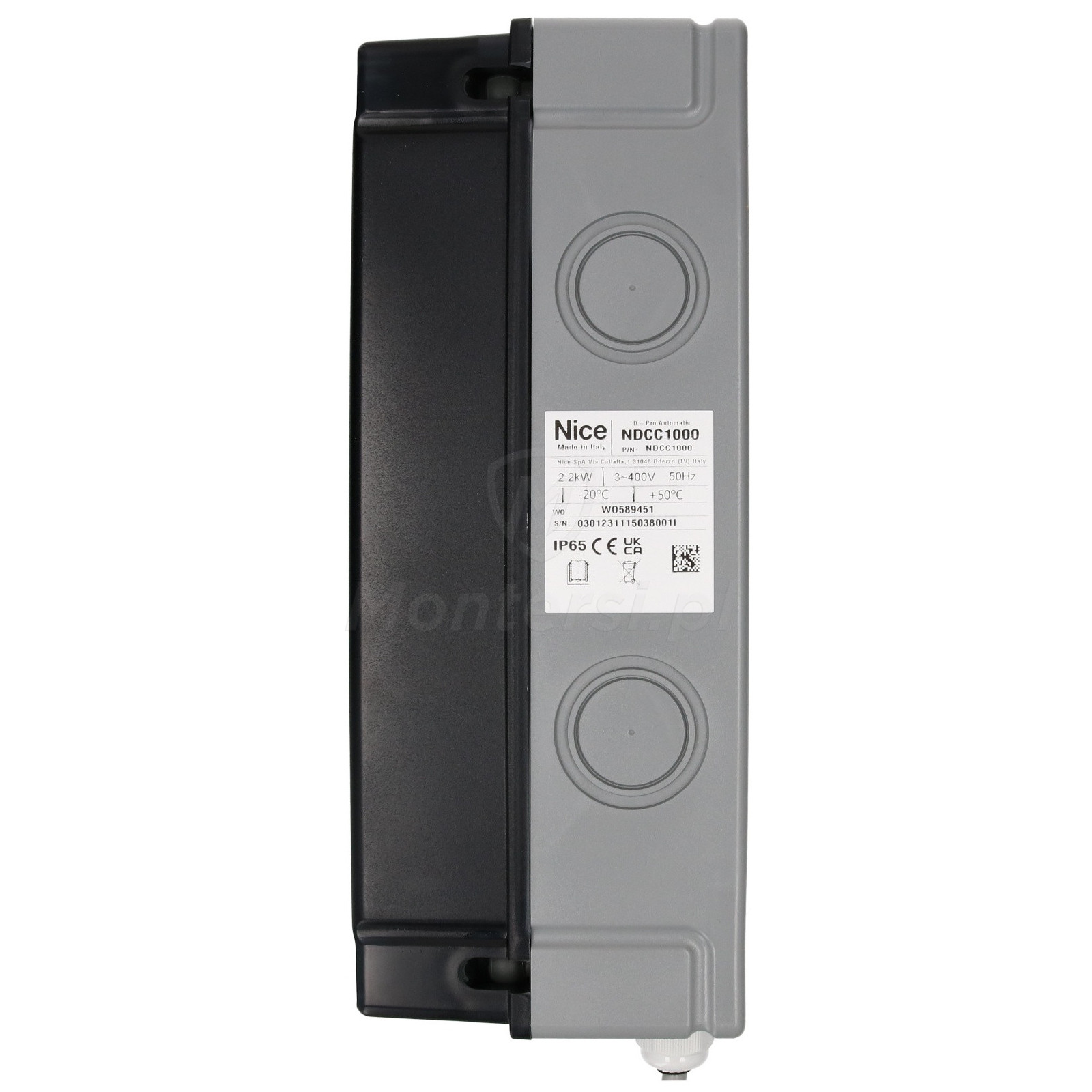 D-PRO Automatic - Centrala do silników z mechanicznymi lub ...