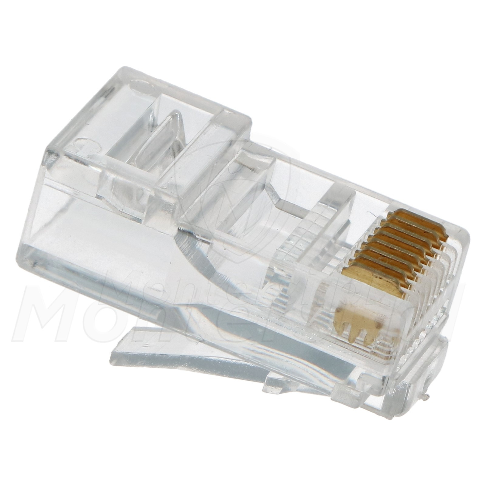 RJ45T - Wtyk RJ45T z przelotem