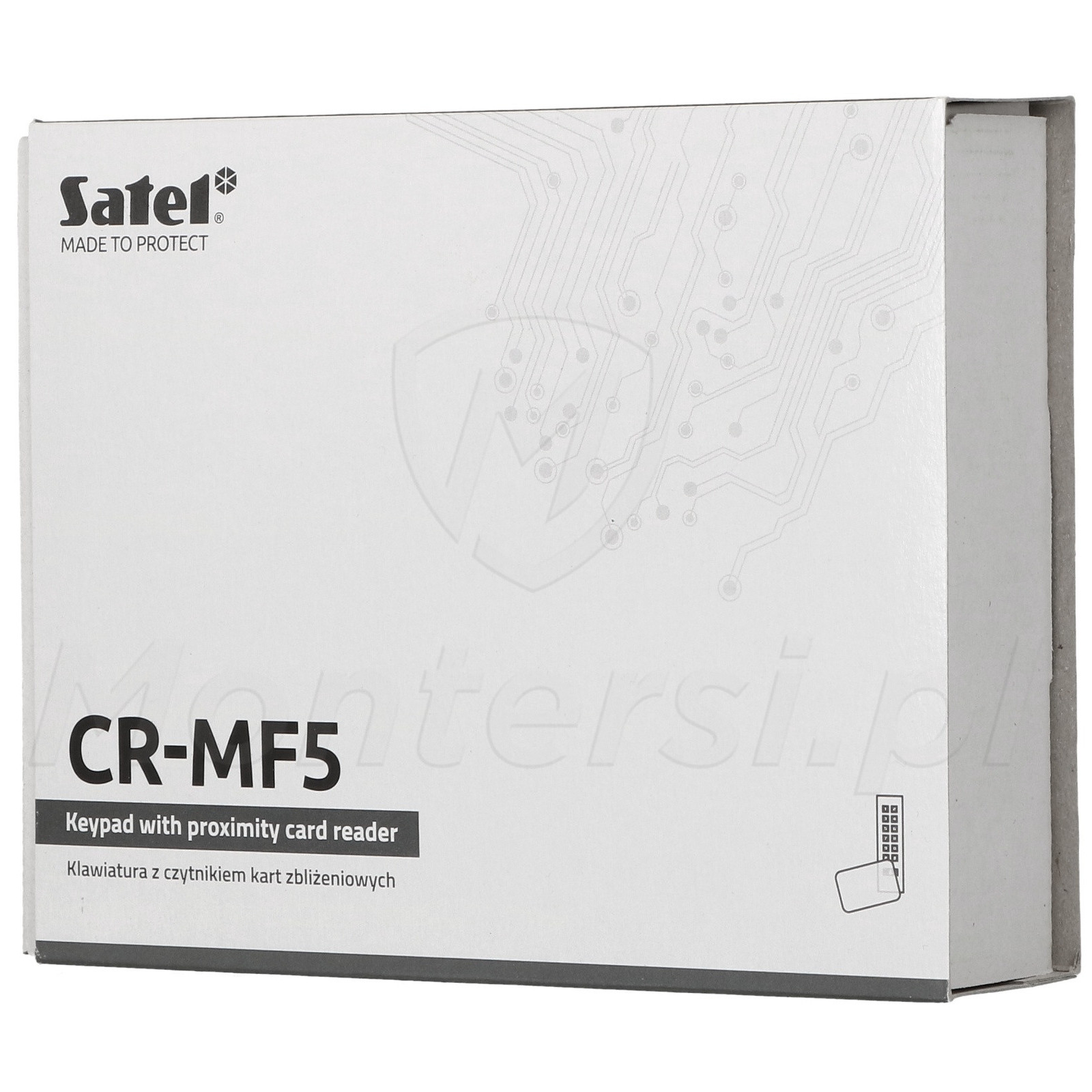 CR-MF5 - Klawiatura z czytnikiem Mifare - Montersi.pl