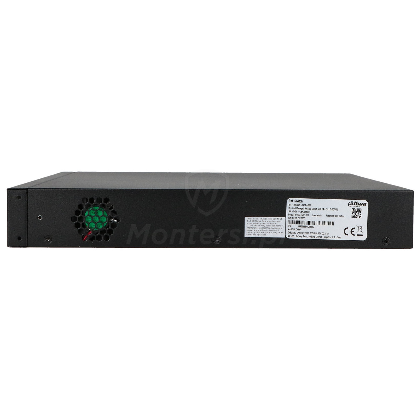 DH-PFS4226-24ET-360-V3 - 26- portowy switch - Montersi.pl