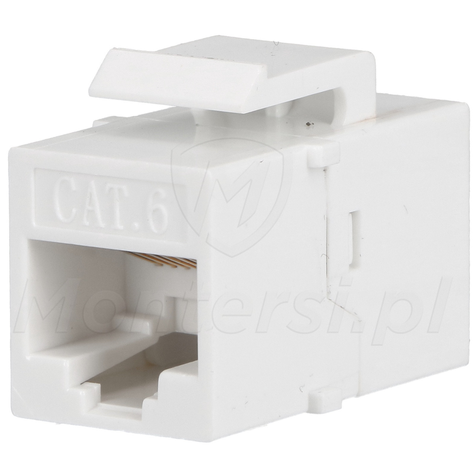 FX-RJ45-G/RJ45-G/6 - Złącze Keystone kat 6 - Montersi.pl