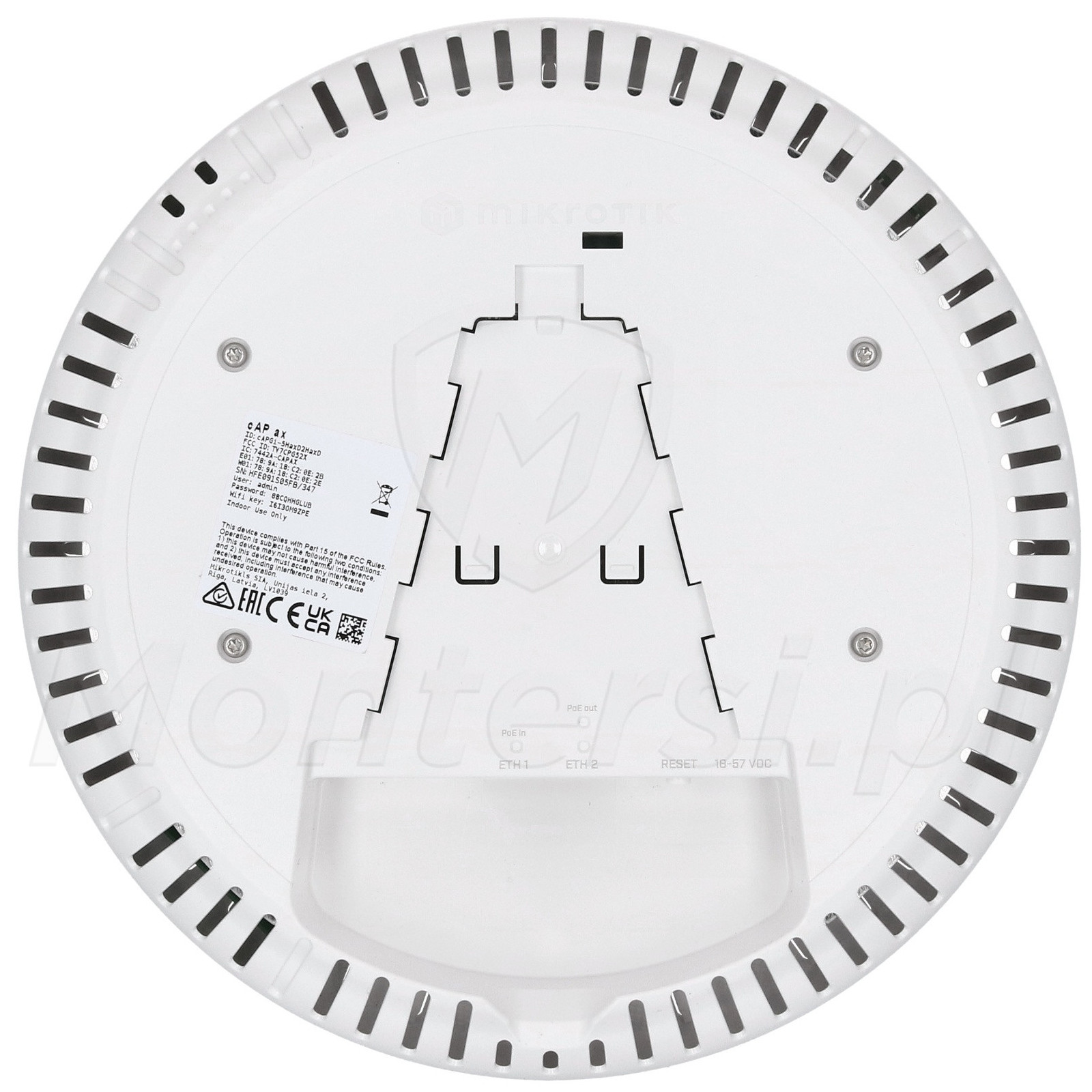 cAP-ax - AccesPoint MikroTik 2.4GHz, 5GHz (CAPGI-5HAXD2HAXD) - Montersi.pl