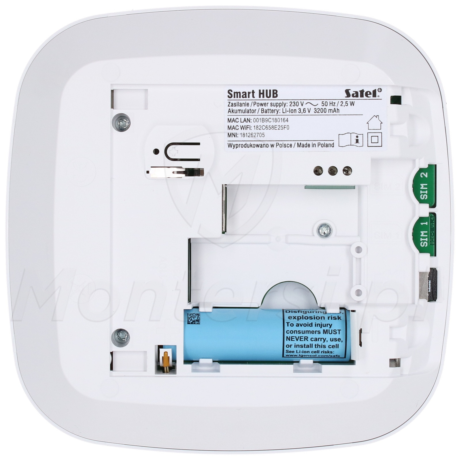 Smart HUB - Kontroler systemu BE WAVE, WiFi, Ethernet