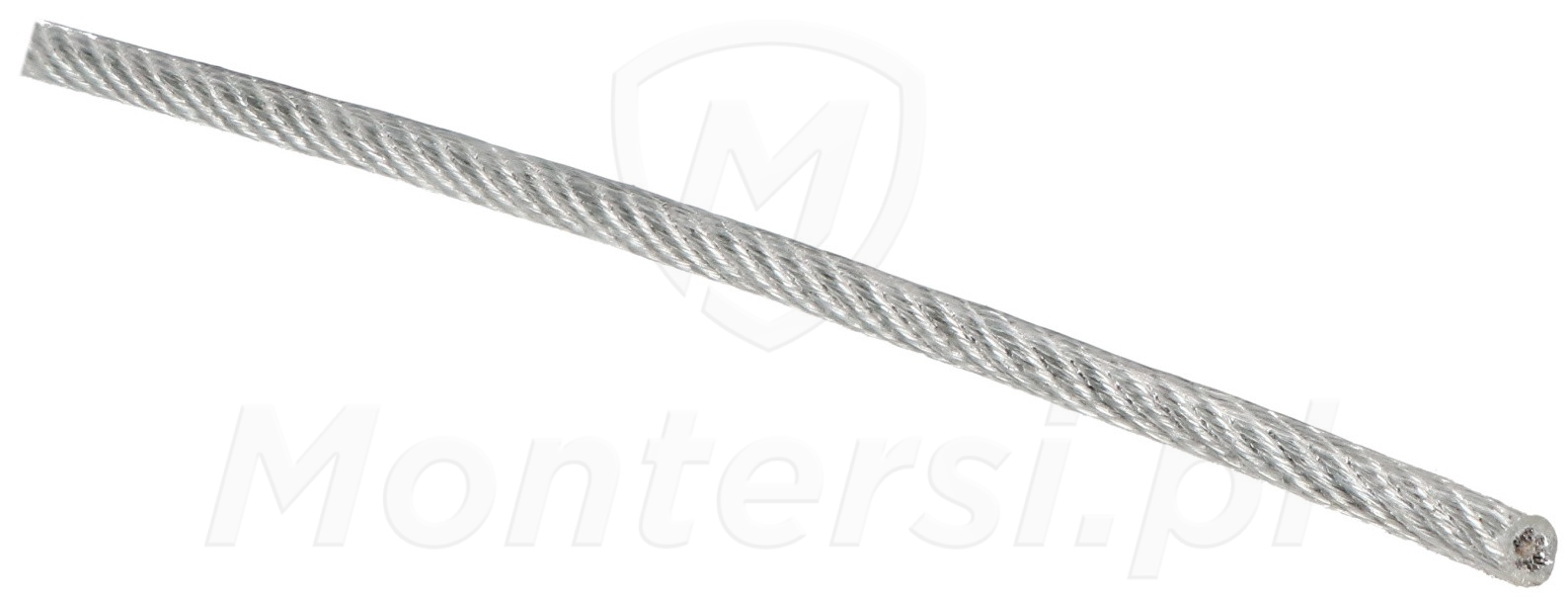 Linka stalowa w oplocie PCV - 250m