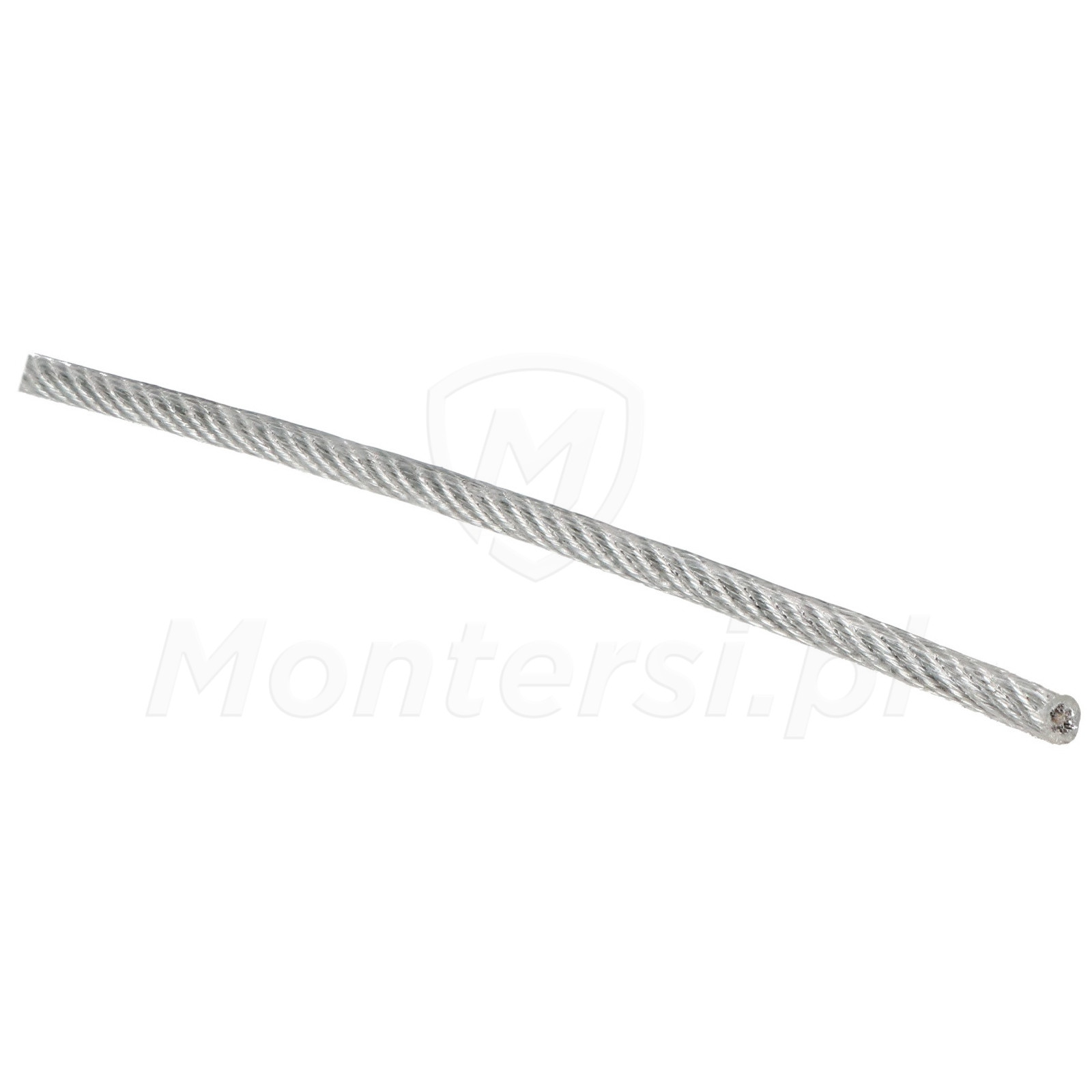 Linka stalowa w oplocie PCV - 250m