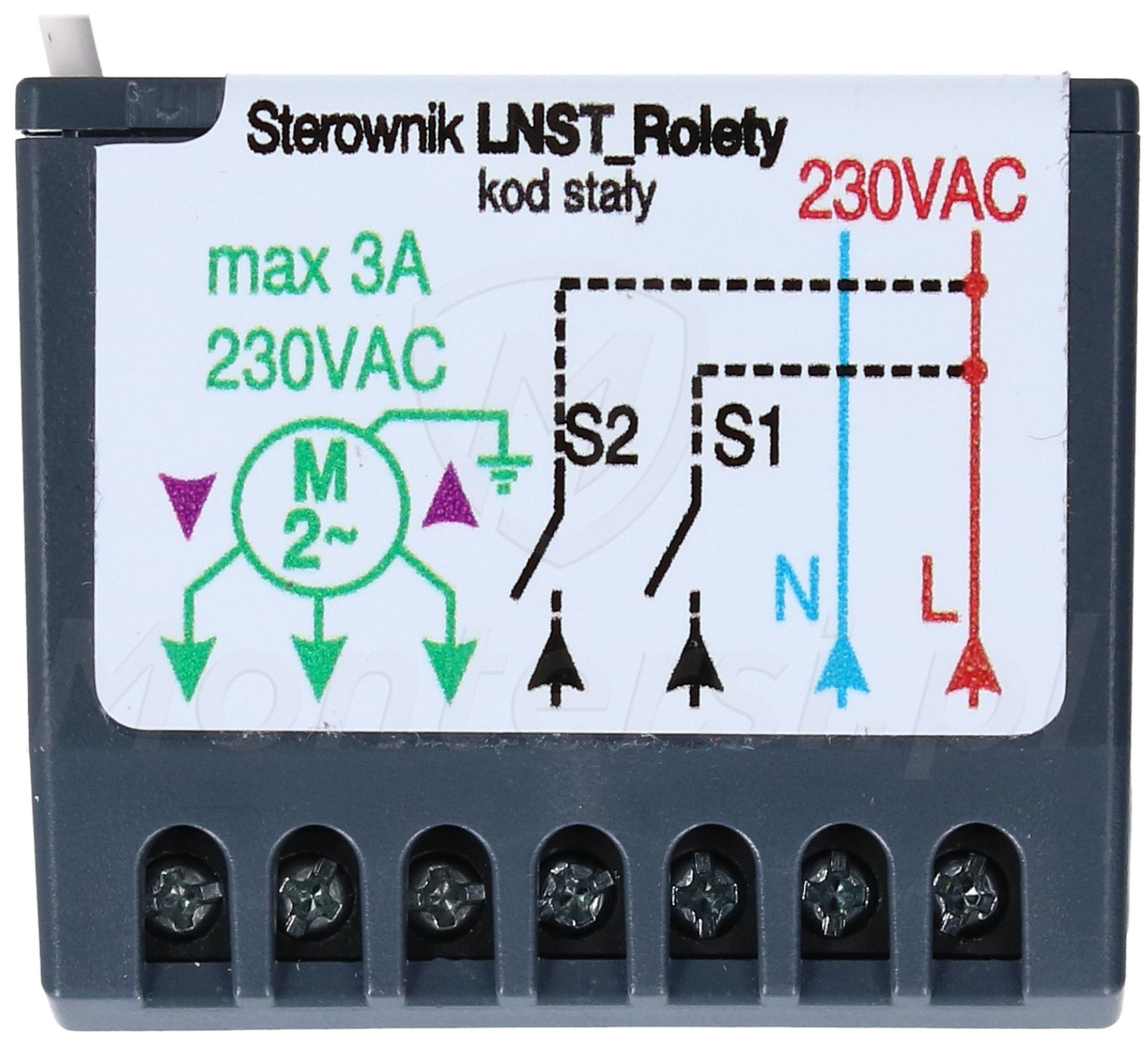 LNST - uniwersalny sterownik do rolet - Montersi.pl