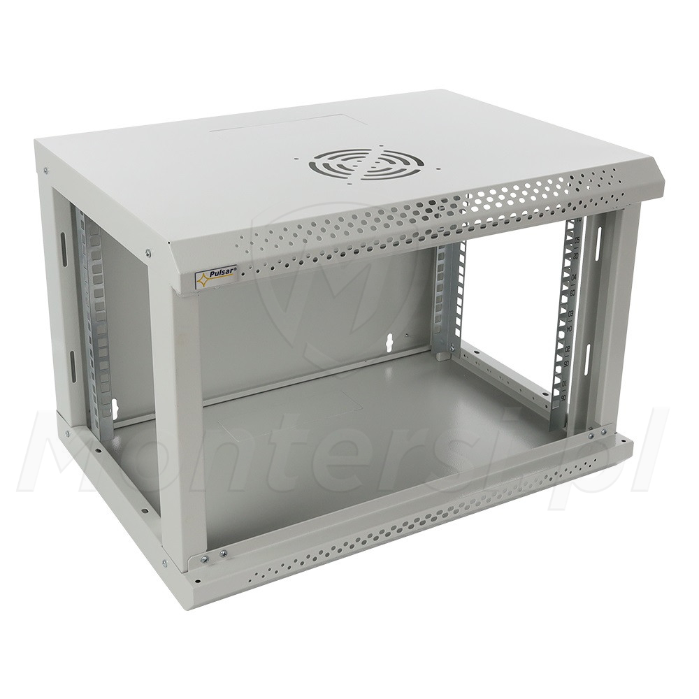 RWA654-G - Wisząca szafa RACK 6U - Montersi.pl