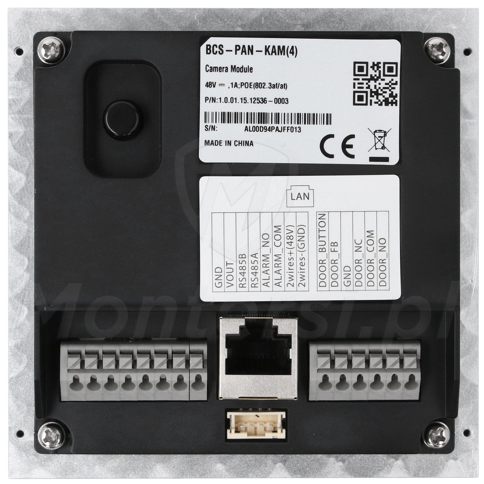 BCS-PAN-KAM-4 - Moduł kamery - Montersi.pl