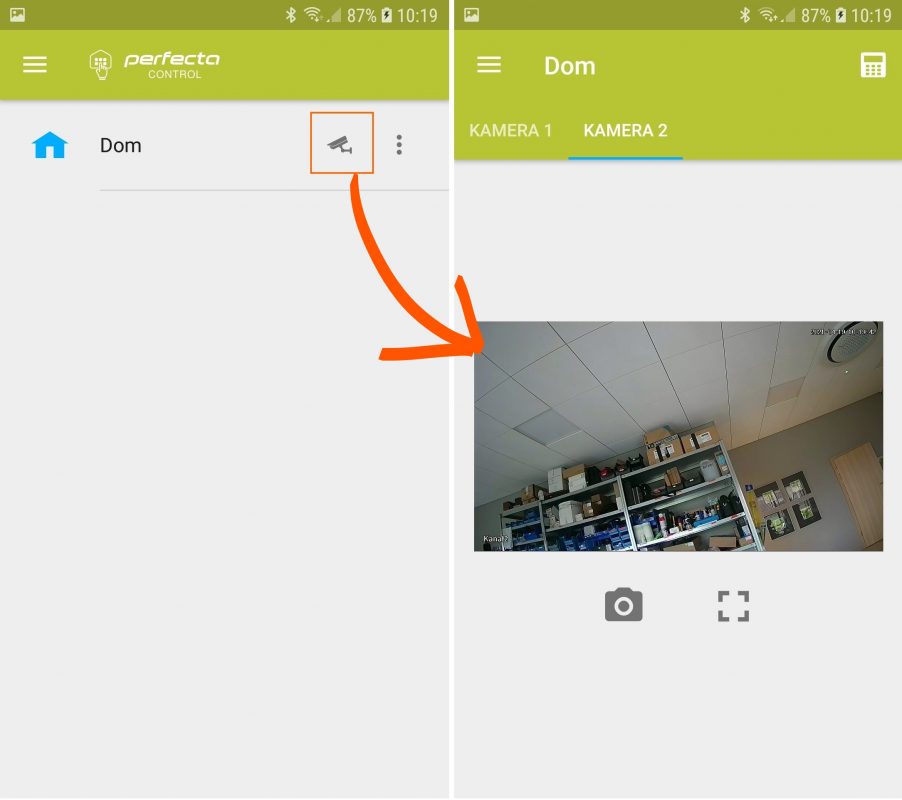 Jak uruchomić podgląd z kamer w aplikacji PERFECTA Control? - Wsparcie ...