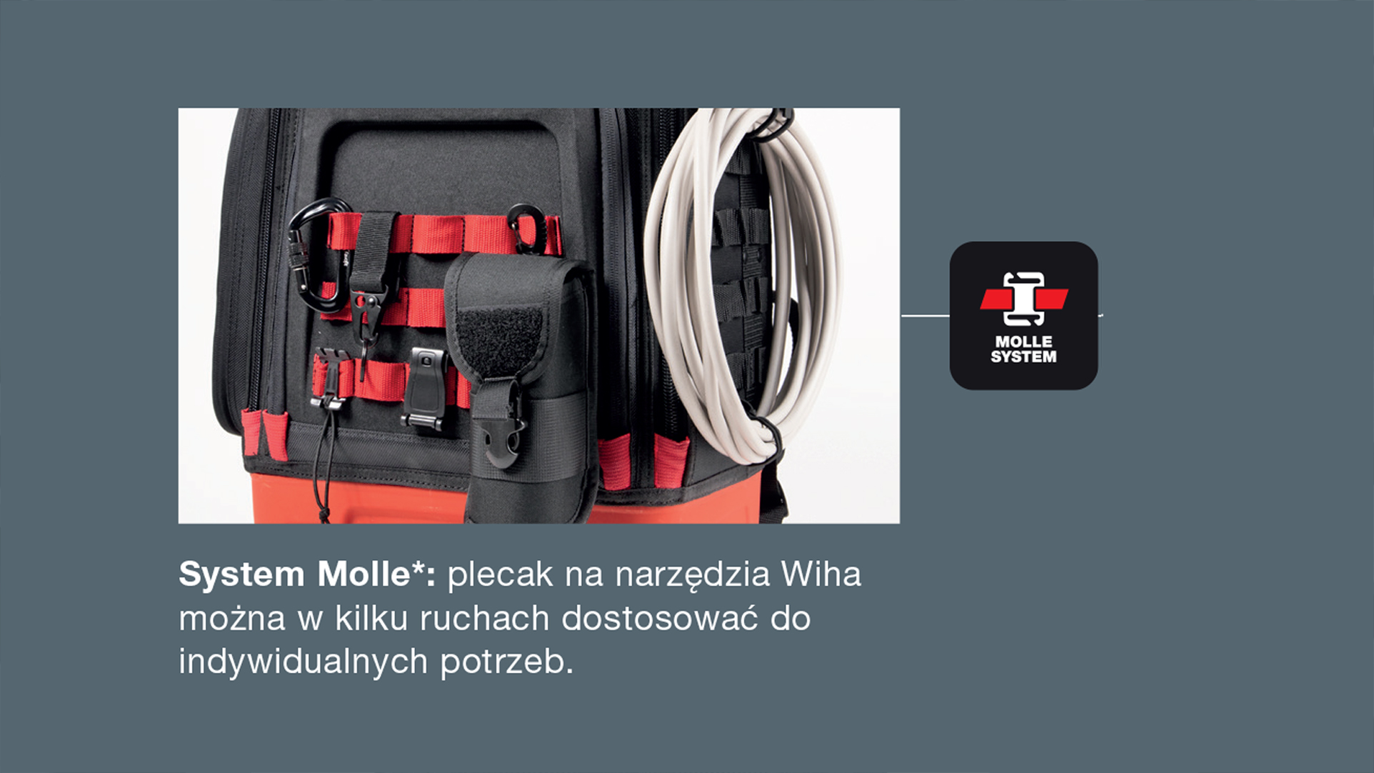 Plecak narzędziowy z wyposażeniem dla elektryka Wiha 45528 - Wsparcie ...